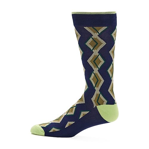 Click here for J. Ferrar Dress Mens 1 Pair Crew Socks  10-13  Blu... prices