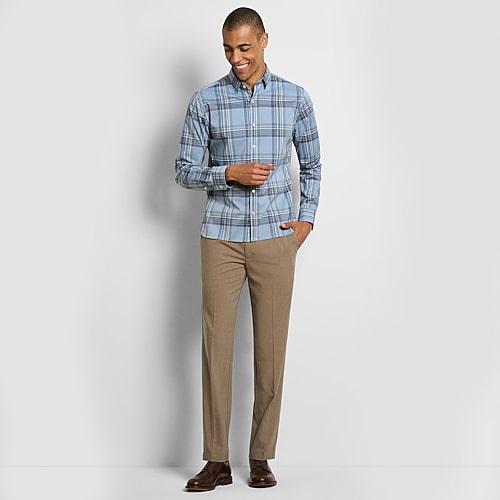Click here for Van Heusen Soft Lux Stretch Mens Regular Fit Dress... prices