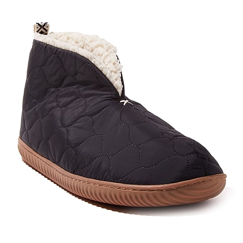 Click here for Dearfoams Warm Up Mens Memory Foam Bootie Slippers... prices