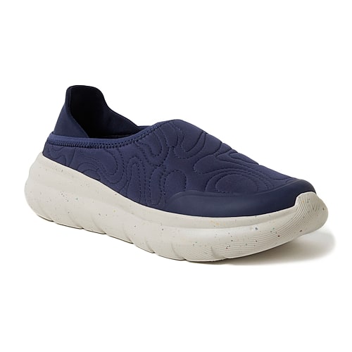 Click here for Dearfoams Knox Mens Memory Foam Slip-On Slippers... prices