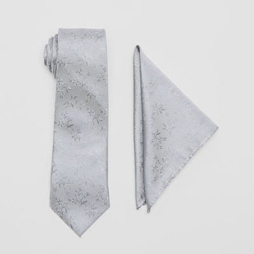 Click here for Shaquille ONeal XLG Floral Tie Set  One Size  Gray prices