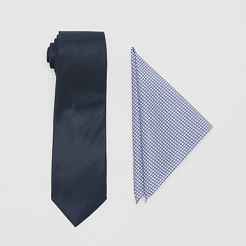 Click here for Shaquille ONeal XLG Plaid Tie Set  One Size  Blue prices