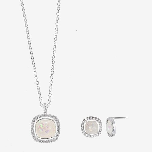 Click here for Sparkle Allure Light Up Box Halo Womens Opal Pure... prices