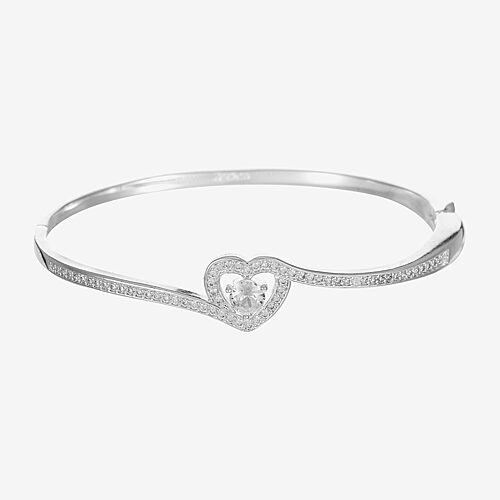 Click here for Sparkle Allure Bypass Womens Cubic Zirconia Pure S... prices