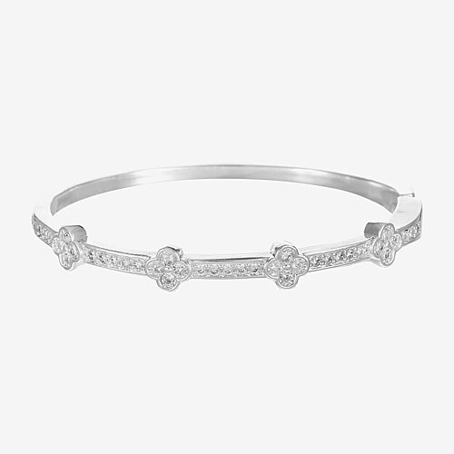 Click here for Sparkle Allure Clover Womens Cubic Zirconia Pure S... prices