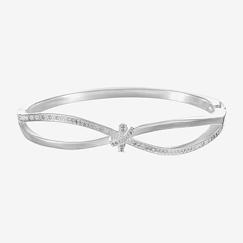 Click here for Sparkle Allure Womens Cubic Zirconia Pure Silver O... prices
