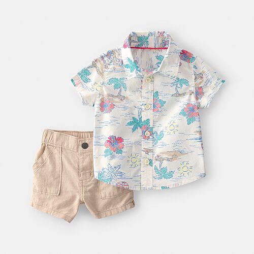 Click here for Carters Baby Boys 2-pc. Short Set  3 Months  Beige prices