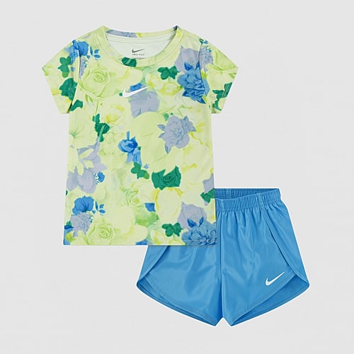 Click here for Nike Little Girls 2-pc. Short Set  5  Blue prices