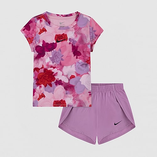 Click here for Nike Little Girls 2-pc. Short Set  5  Pink prices