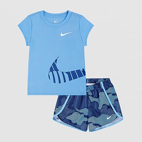 Click here for Nike Little Girls 2-pc. Short Set  6  Blue prices