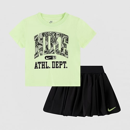 Click here for Nike Little Girls 2-pc. Skort Set  6  Black prices