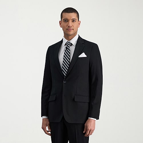 Click here for Haggar JMH Premium Mens Stretch Fabric Slim Fit Su... prices