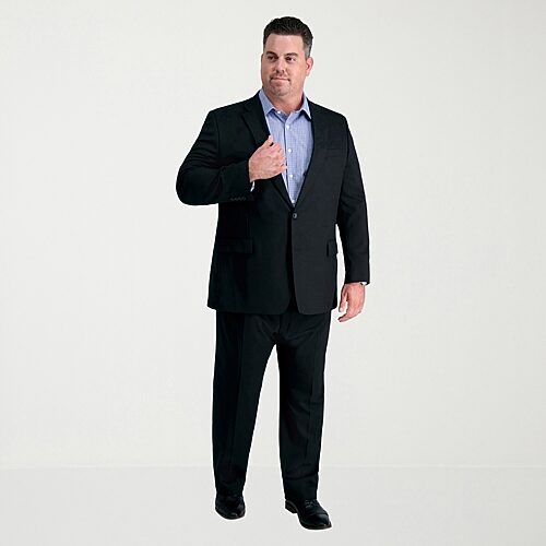 Click here for Mens Jmh Big & Tall Classic Fit Suit Separates Pan... prices