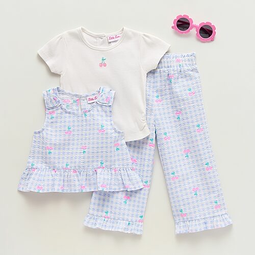 Click here for Little Lass Baby Girls 4-pc. Pant Set  3-6 Months... prices