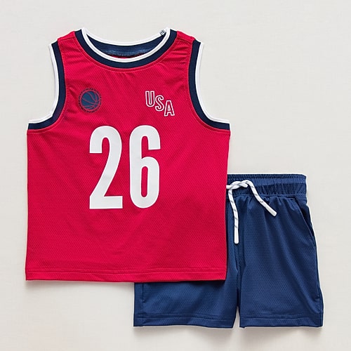 Click here for Okie Dokie Toddler & Little Boys 2-pc. Short Set... prices