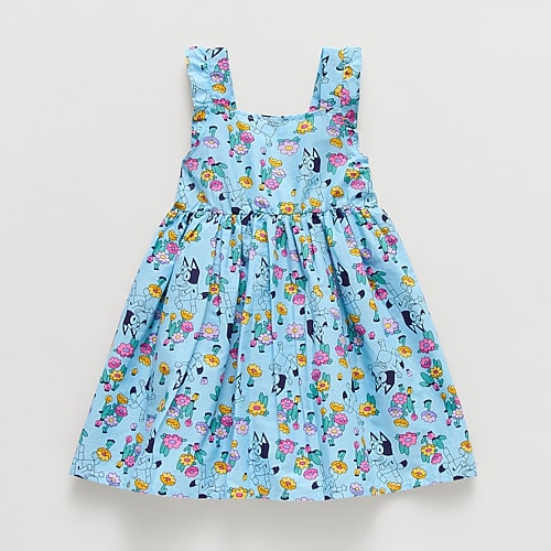 Click here for Toddler Girls Sleeveless Bluey A-Line Dress  2t  B... prices
