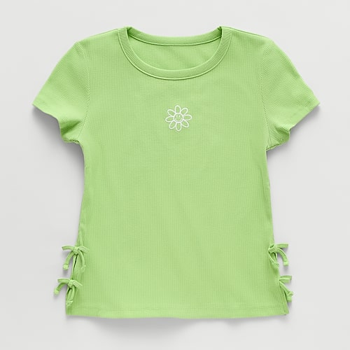 Click here for Thereabouts Little & Big Kid Girls Crew Neck Short... prices