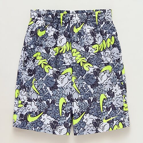 Click here for Nike Big Kid Boys Floral Swim Trunks  X-large (18-... prices