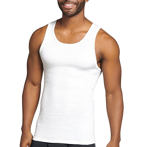 Click here for Jockey Cool + Durable Mens Scoop Neck Sleeveless 4... prices