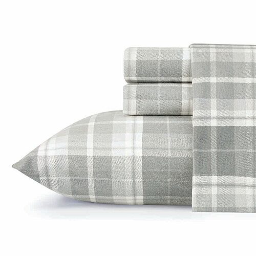 Click here for Laura Ashley Cotton Flannel Sheet Set  One Size  G... prices
