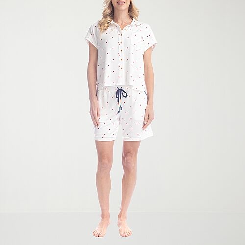 Click here for Ocean Pacific Womens Short Sleeve 2-pc. Pajama Set... prices