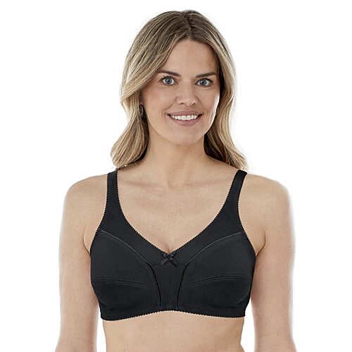 Click here for Bestform Comfortable Wireless Cotton Bra with Unli... prices