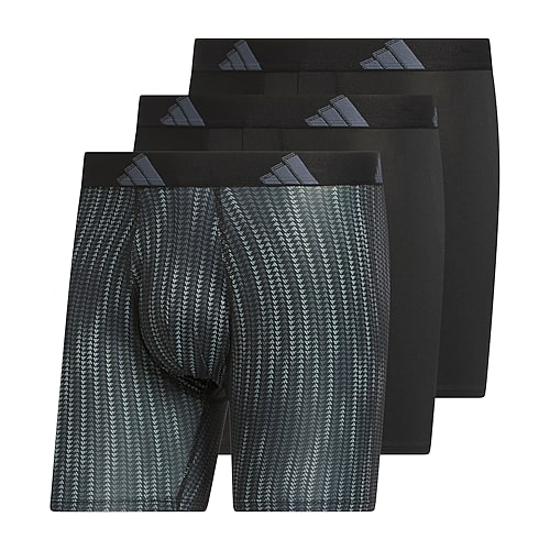 Click here for adidas Mens 3 Pack Boxer Briefs 5162980  Medium  B... prices