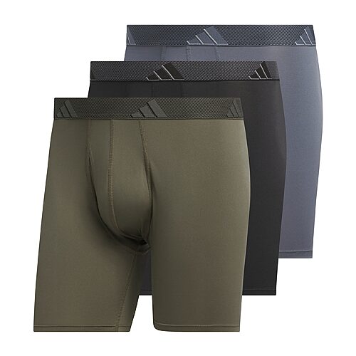 Click here for adidas Mens 3 Pack Boxer Briefs 5158590  Medium  G... prices