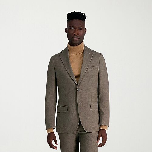 Click here for Haggar JMH Tailored Prominent Twill Mens Stretch F... prices