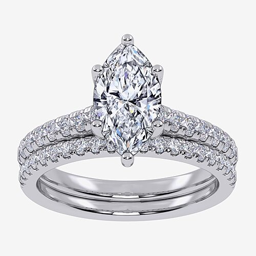 Click here for (G / Vs2-Si1) Womens 3 1/2 CT. T.W Lab Grown White... prices