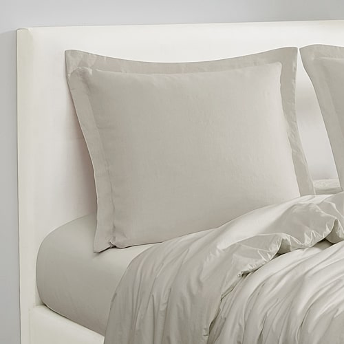 Click here for Brooklyn Loom Flax Linen Euro Sham prices