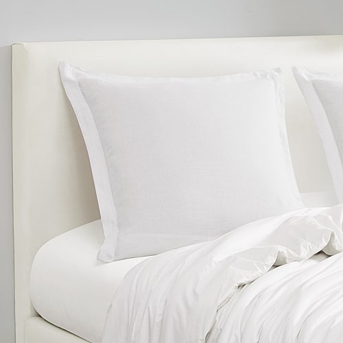 Click here for Brooklyn Loom Flax Linen Euro Sham prices