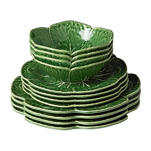 Click here for Certified International Le Jardin Cabbage 12-pc. S... prices