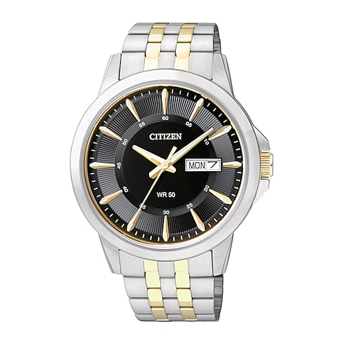 Click here for Citizen Mens Two-Tone Stainless Steel Bracelet 41m... prices