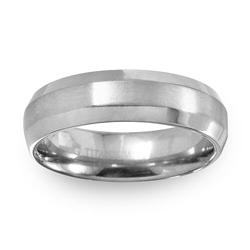 Click here for Mens 6MM Titanium Wedding Band  8 prices