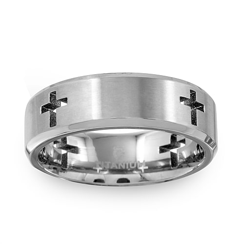 Click here for Mens 5MM Titanium Wedding Band  8 prices