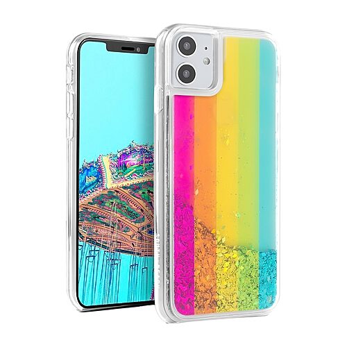 Click here for Iphone 11/XR Rainbow Glitter Case  One Size  Multi... prices
