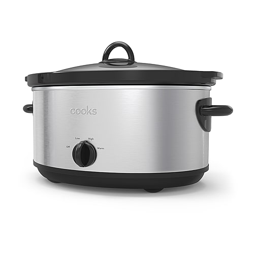 Click here for Cooks 6qt Manual Slow Cooker  One Size  Stainless... prices