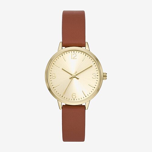Click here for Womens Brown Strap Watch Fmdjo302  One Size prices