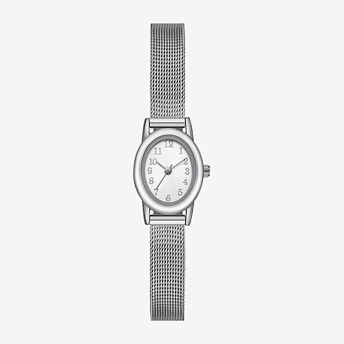 Click here for Womens Silver Tone Stainless Steel Bracelet Watch... prices