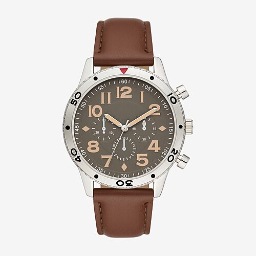 Click here for Mens Brown Strap Watch Fmdjo308  One Size prices