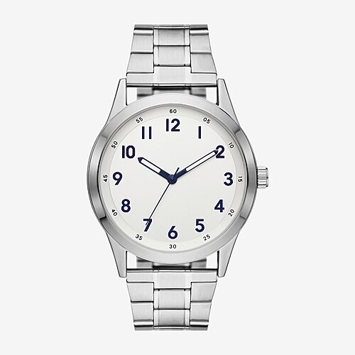 Click here for Mens Silver Tone Bracelet Watch Fmdjo312  One Size prices