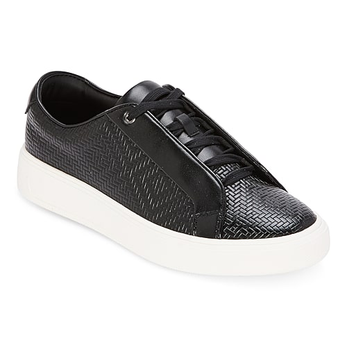 J. Ferrar Russel Mens Round Closed Toe Slip-On Shoe  10 1/2 Medium  Black