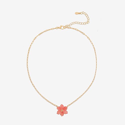 Click here for Bijoux Bar Delicates Womens Glass Fleur De Lis 16... prices