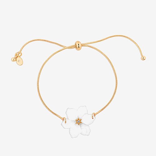 Click here for Bijoux Bar Delicates Womens Glass Flower Bolo Brac... prices