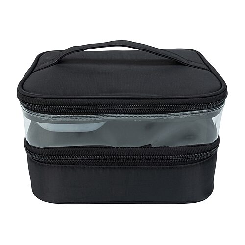 Click here for VERONA Clear Train Case Makeup Bag  One Size prices