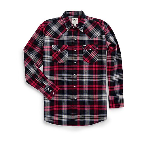 Click here for Ely Cattleman Mens Long Sleeve Classic Fit Flannel... prices