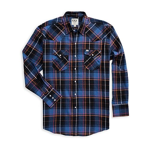 Click here for Ely Cattleman Mens Long Sleeve Classic Fit Flannel... prices