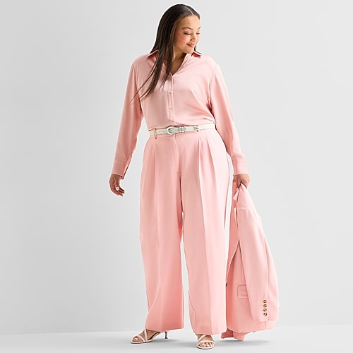 Click here for Worthington Plus Womens Everyday Pant  24w  Pink prices