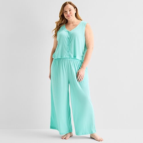 Click here for Liz Claiborne Womens Sleeveless 2-pc. Plus Pajama... prices